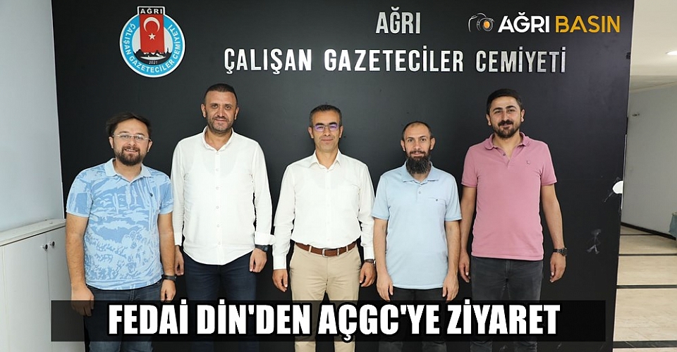 Ağrı Gençlik ve Spor İl Müdürü Fedai Din'den AÇGC'ye ziyaret